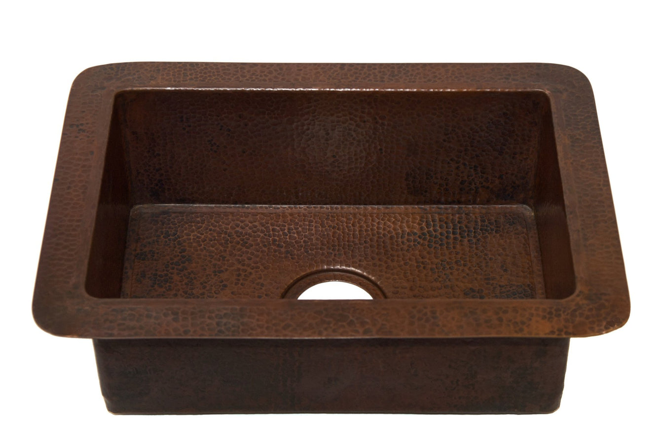 Kitchenette # 2 - Small Round Undermount Kitchen Copper Sink - Single ...